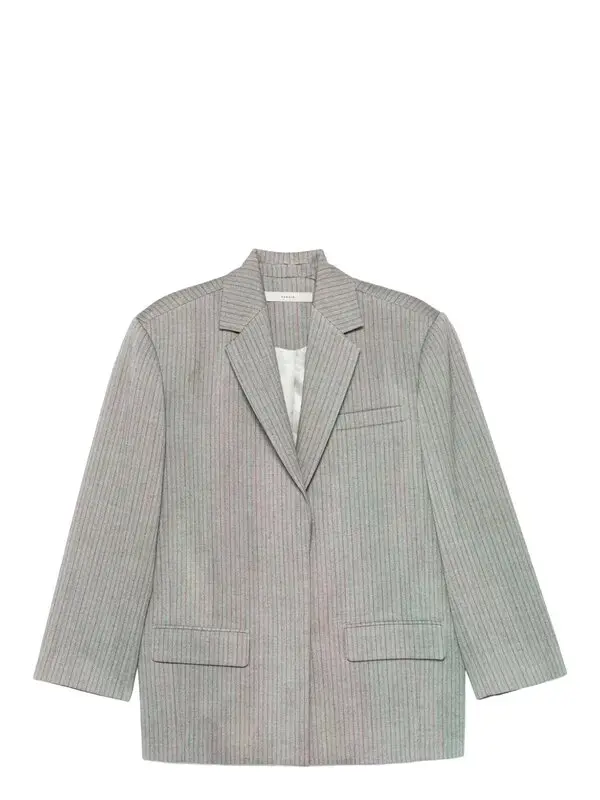 Remain Birger Christensen Herringbone Blazer - Grey