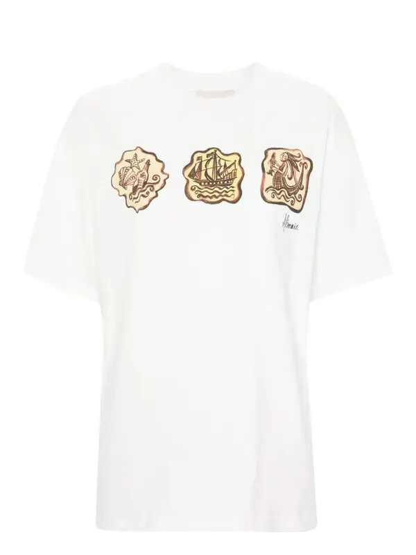 ALEMAIS Relic T-shirt - Neutrals