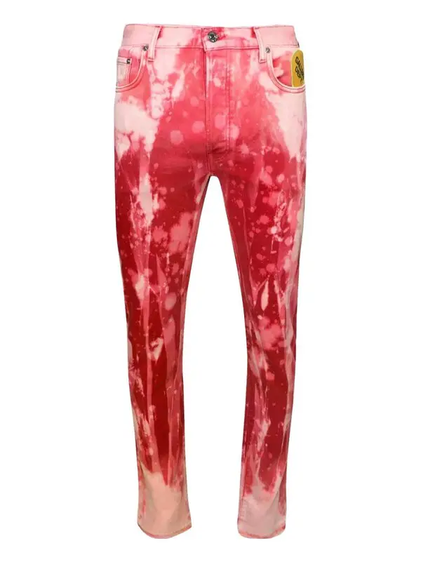 GALLERY DEPT. Biscayne Tie-dye Jeans - Red
