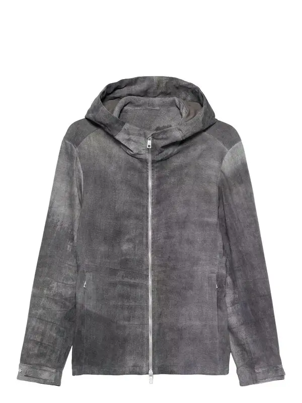 GIORGIO BRATO Suede Jacket - Grey
