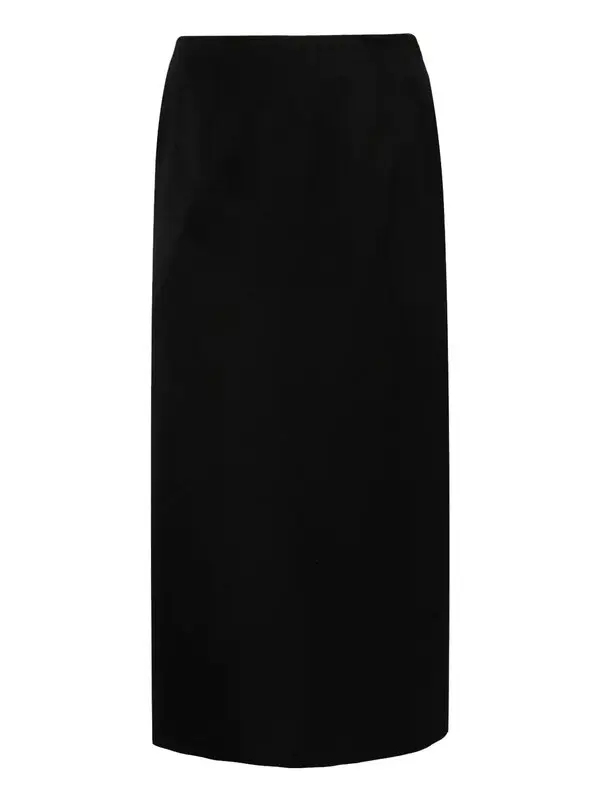 Simone Rocha Flap-detail Midi Skirt - Black