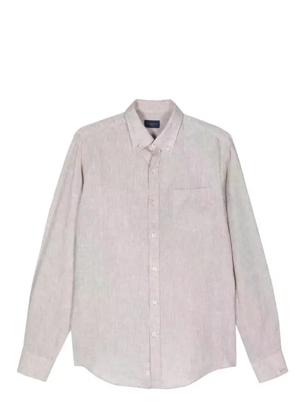 Paul & Shark Linen Shirt - Neutrals