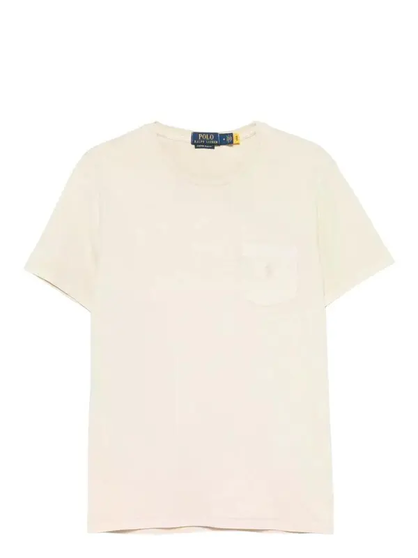 Polo Ralph Lauren Polo Pony-embroidered T-shirt - Neutrals