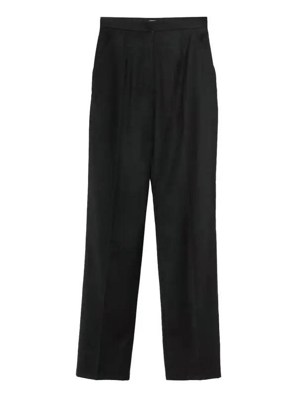 MANURI Tina Wool Trousers - Black