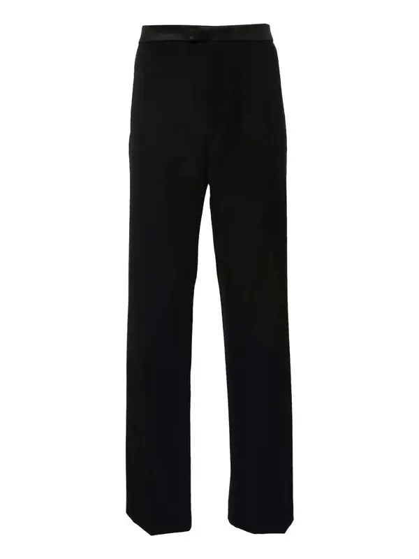 Jacquemus In Melo Straight Trousers - Black
