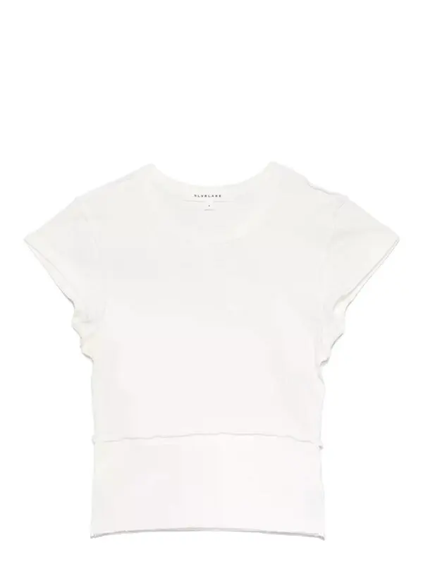 SLVRLAKE Inside Out-effect T-shirt - Neutrals