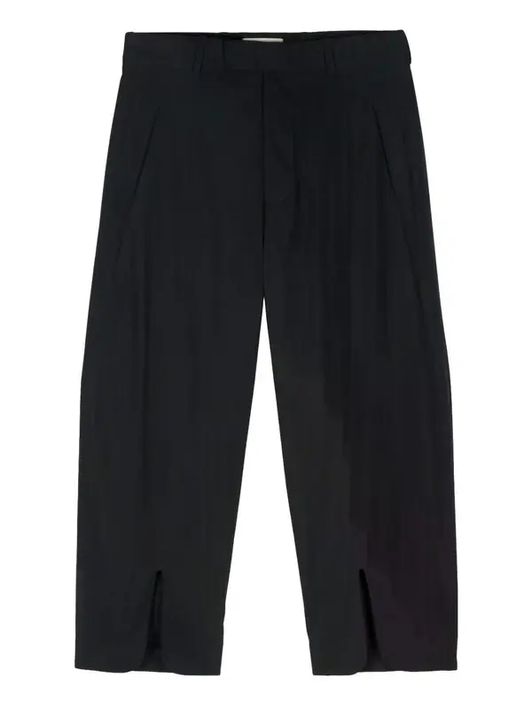 CRAIG GREEN Tapered-leg Tailored Trousers - Blue