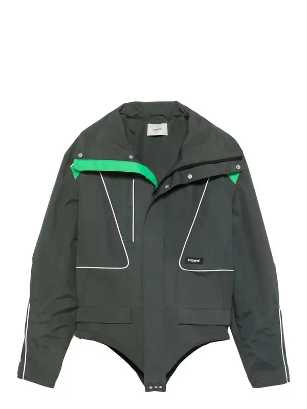 Coperni Color-blocked Panelled Body Jacket - Green