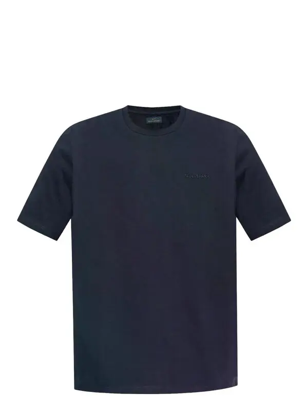 Paul & Shark Logo-embroidered T-shirt - Blue