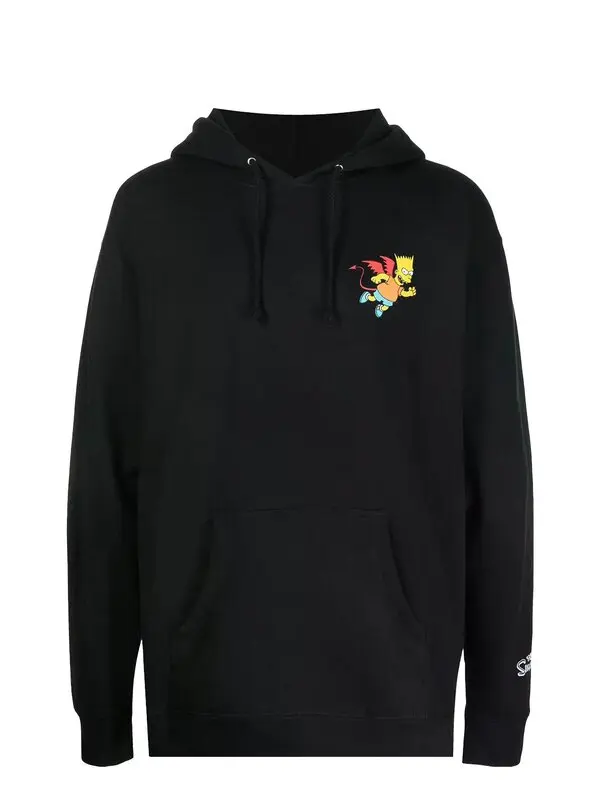 MARKET Devil Arc Graphic-print Hoodie - Black