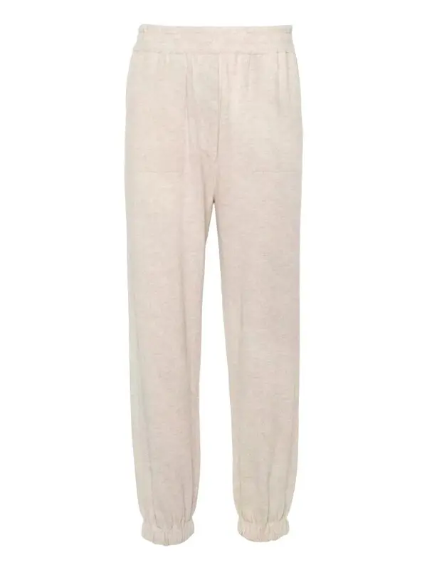 Brunello Cucinelli Cashmere Track Pants - Neutrals