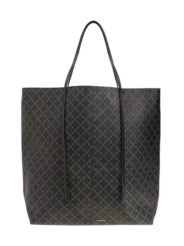 BY MALENE BIRGER Abrille Printed Tote Bag - Black