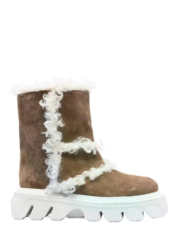 Casadei Dolomiti Marica Suede Boots - Brown