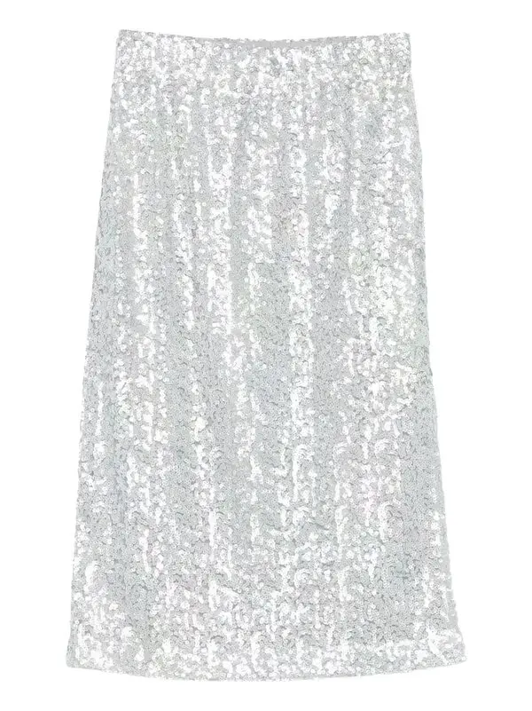Stine Goya Sequin-embellished Midi Skirt - Grey