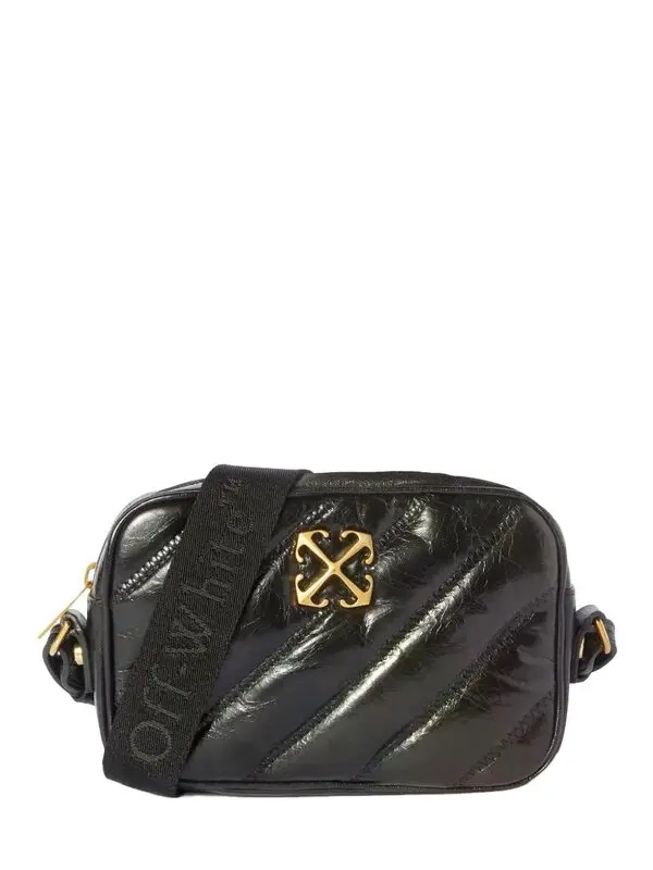 Off-White Quilted Camera Bag - Black