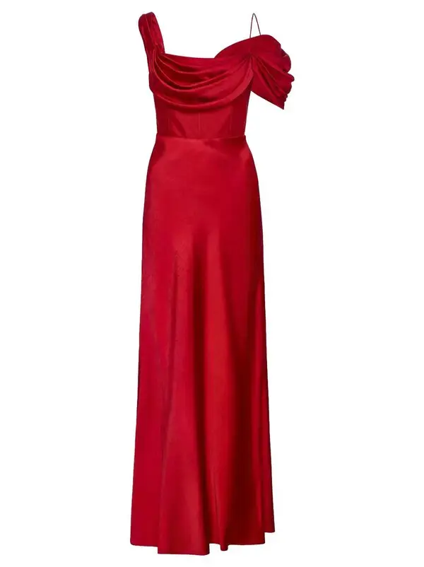 Rachel Gilbert Sawyer Gown - Red