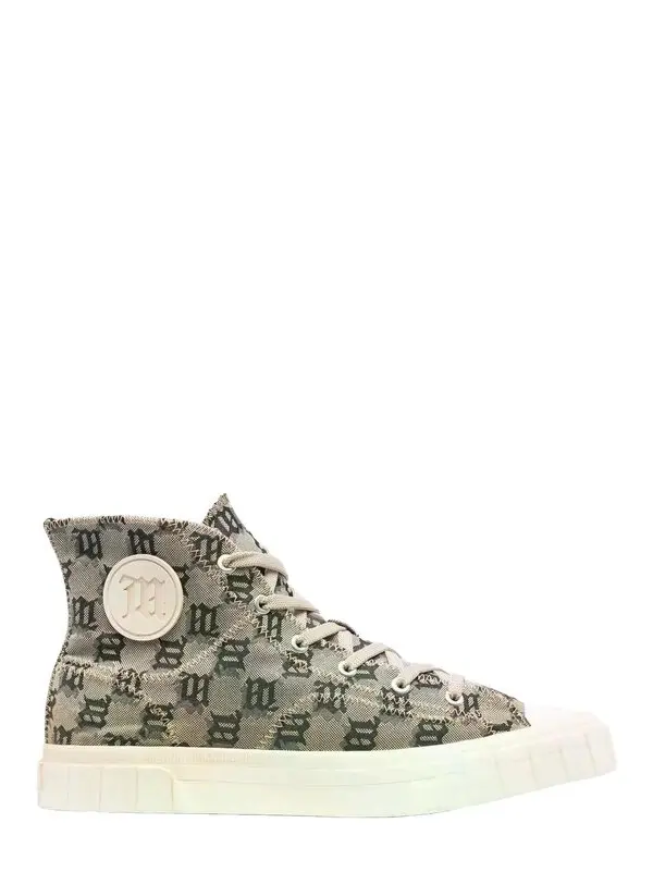 MISBHV Monogram High-top Sneakers - Neutrals