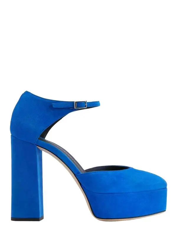 GIUSEPPE ZANOTTI Platform Pumps - Blue