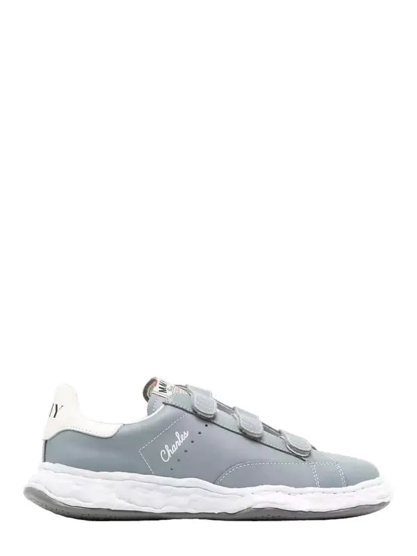 Mihara Yasuhiro Charles Touch-strap Sneakers - Blue