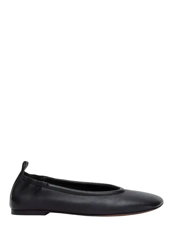 3.1 Phillip Lim Id Leather Ballerina Shoes - Black