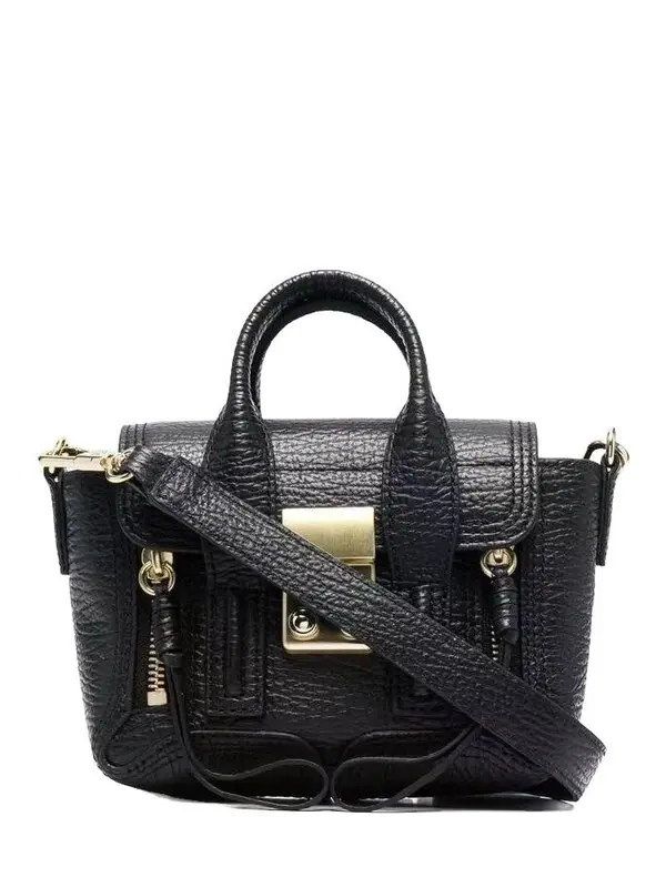 3.1 Phillip Lim Pashli Nano Satchel - Black