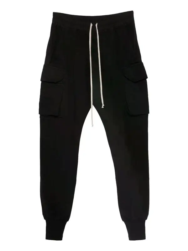 Rick Owens Mastodon Cut Track Trousers - Black