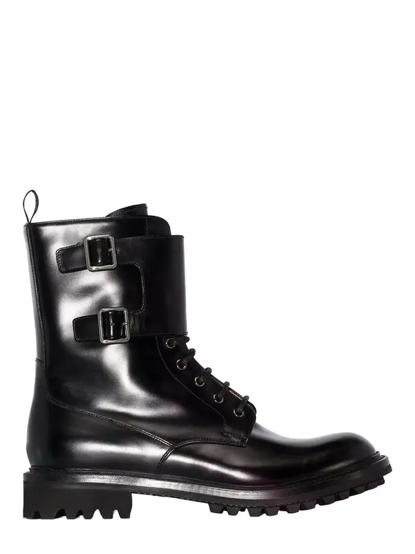 Church's Carly Lace-up Derby Boots - Black