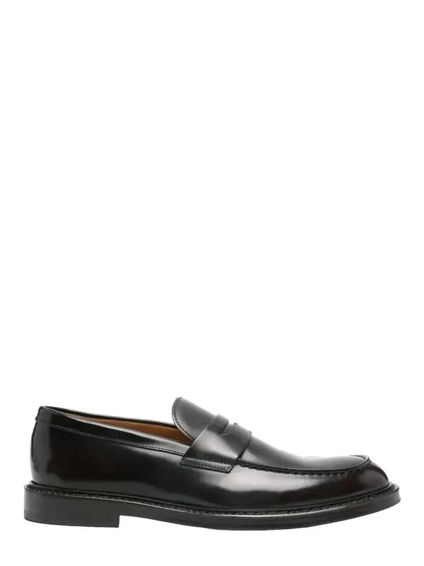 DOUCAL'S Leather Loafers - Brown