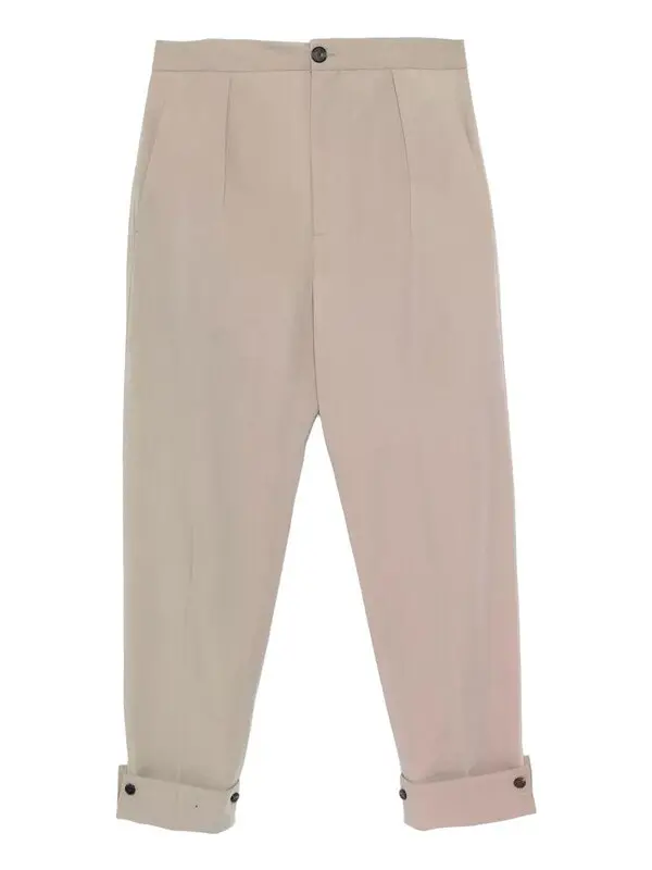 SETCHU Origami Trousers - Neutrals
