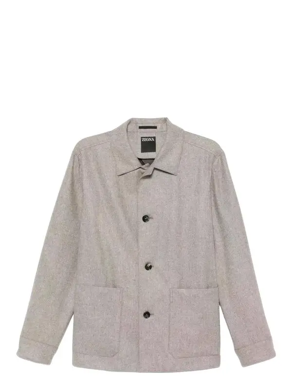 Zegna Alpe Shirt Jacket - Grey