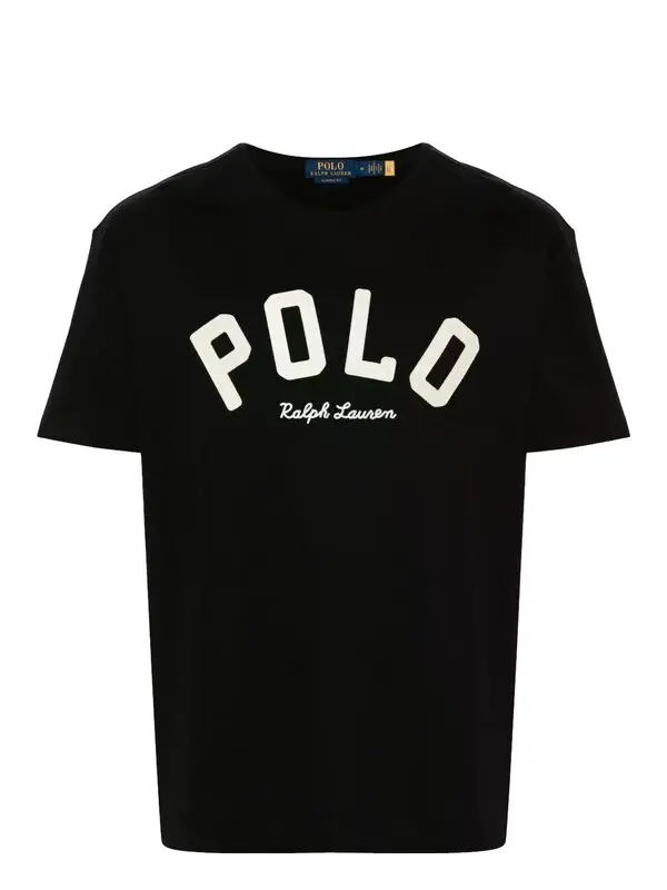 Polo Ralph Lauren Logo-appliqué T-shirt - Black