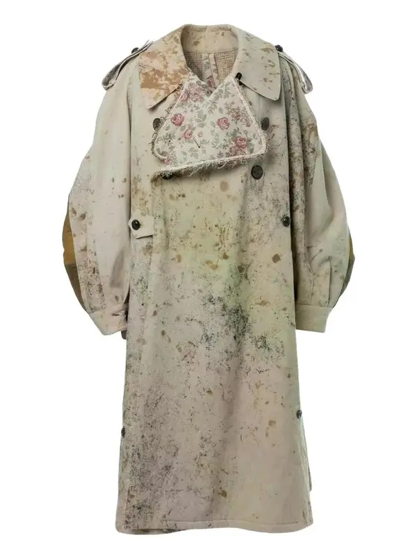 COMMUNS Double-breasted Coat - Neutrals