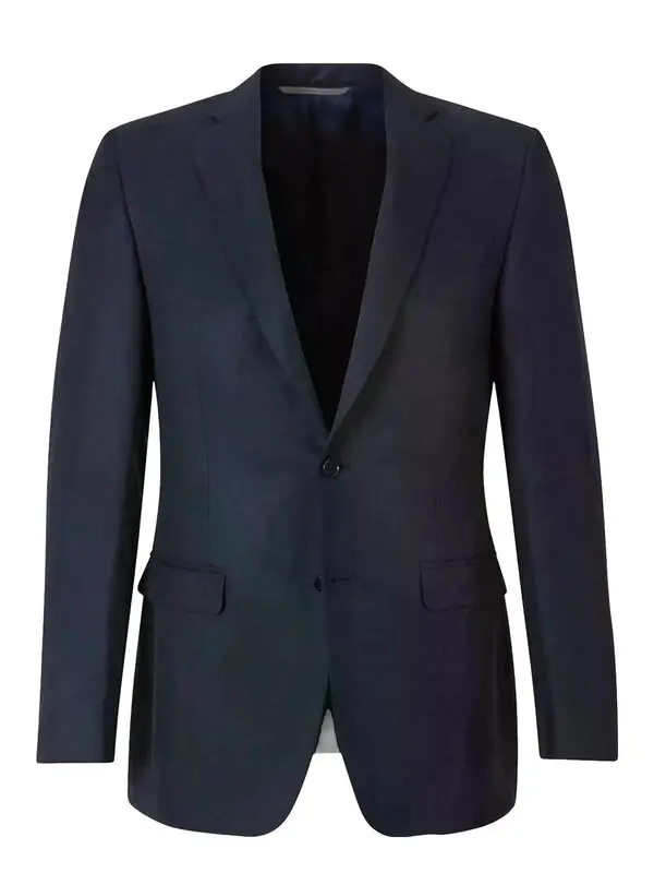Canali Single-breasted Blazer - Blue