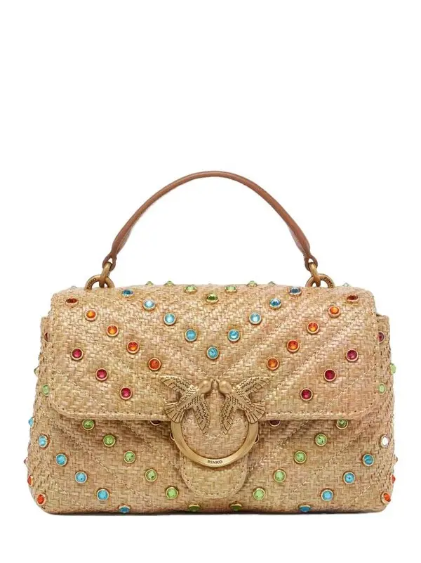 Pinko Lady Puff Mini Tote Bag - Neutrals