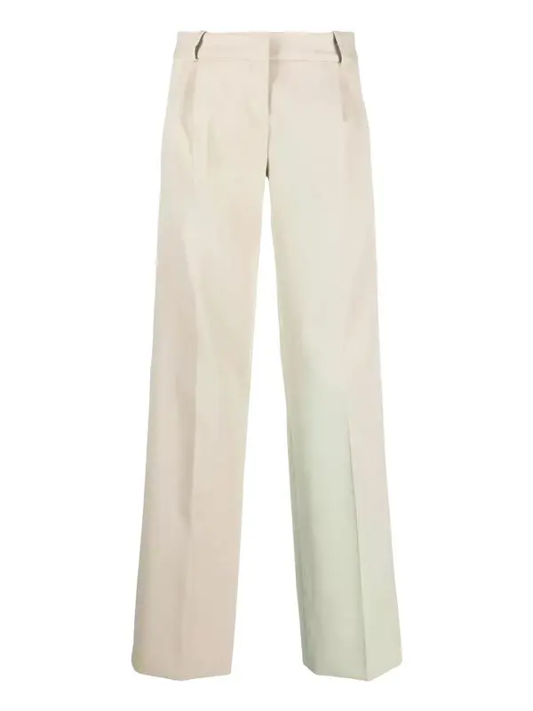 Coperni Straight-leg Tailored Trousers - Neutrals