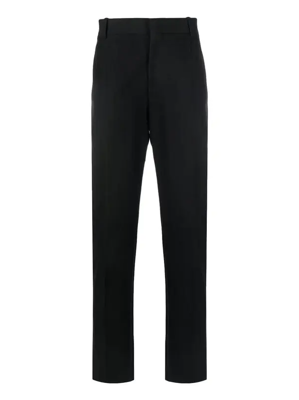 Alexander McQueen Tapered-leg Tailored Trousers - Black