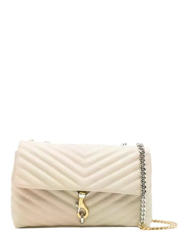 Rebecca Minkoff Edie Leather Crossbody Bag - Neutrals