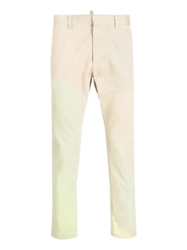 Dsquared2 Low-rise Slim-fit Cotton Chinos - Neutrals