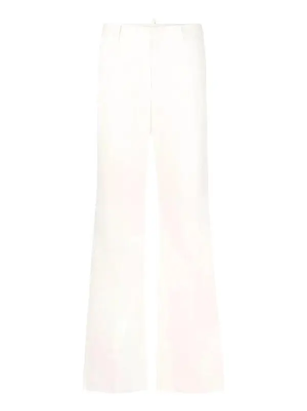 Dsquared2 Straight-leg Mid-rise Trousers - Neutrals