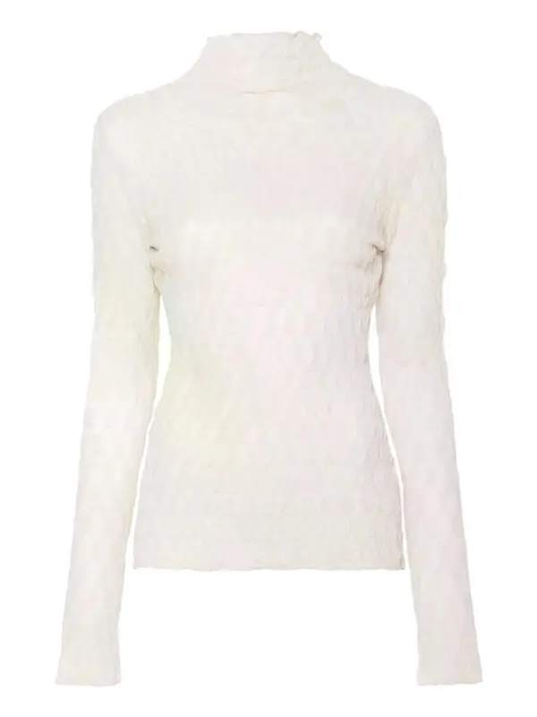 Camilla And Marc Sissil Textured Jersey Top - Neutrals