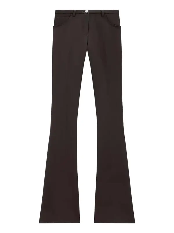 COURREGES Relax Bootcut Trousers - Brown