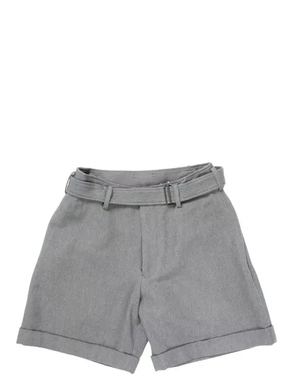 Yohji Yamamoto Belted Shorts - Grey