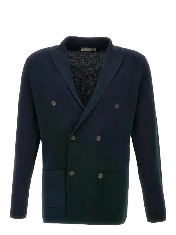 FILIPPO DE LAURENTIIS Double-breasted Blazer - Blue
