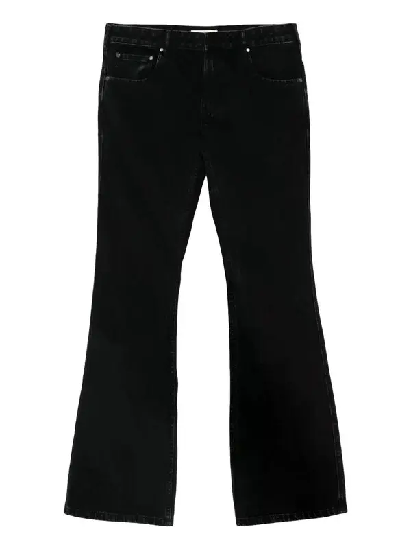ENTIRE STUDIOS Mid-rise Flared Jeans - Grey