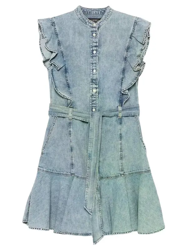 Ralph Lauren Alicia Mini Dress - Blue