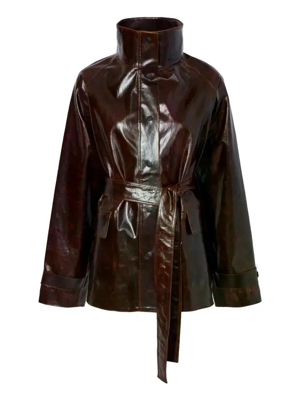 Proenza Schouler Finch Coat - Brown