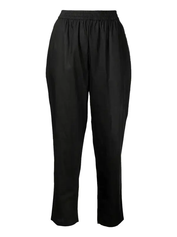 SKALL STUDIO Edgar Tapered-leg Trousers - Black