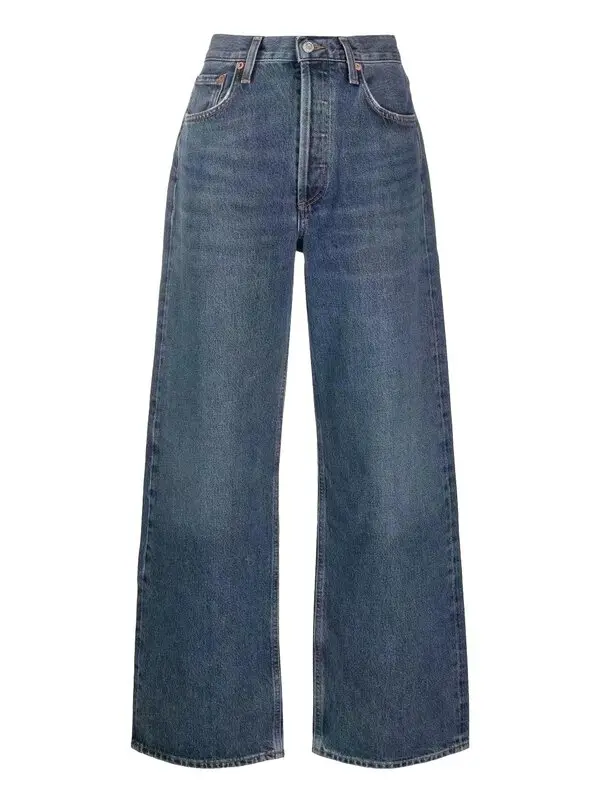 AGOLDE Wide-leg Baggy Jeans - Blue