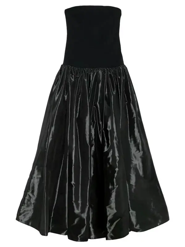 Coperni Bustier Princess Dress - Black