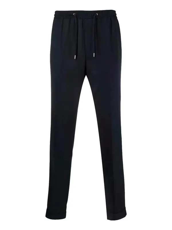 Paul Smith Drawstring Tapered Trousers - Blue